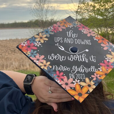 Custom determinate Dna Graduation Cap Topper/ - Etsy