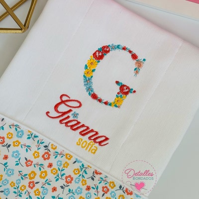 Machine Embroidery LETTER G Uppercase 3/75 Cm Dainty - Etsy