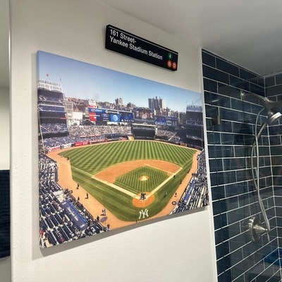 161 Street Yankee Stadium Station New York City Subway Sign Wood Sign ...