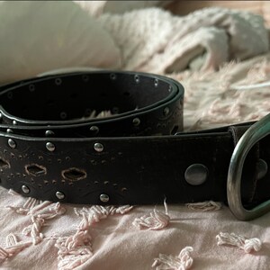 Daisy Flower Metal Chain Belt | Etsy