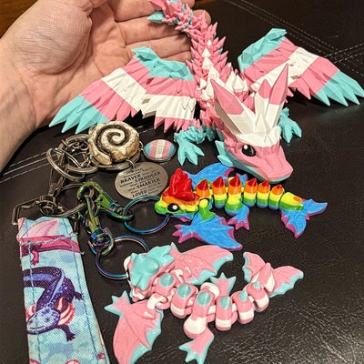 Hammerhead Shark Keychain 3D Printed Full Color Fun Gift - Etsy