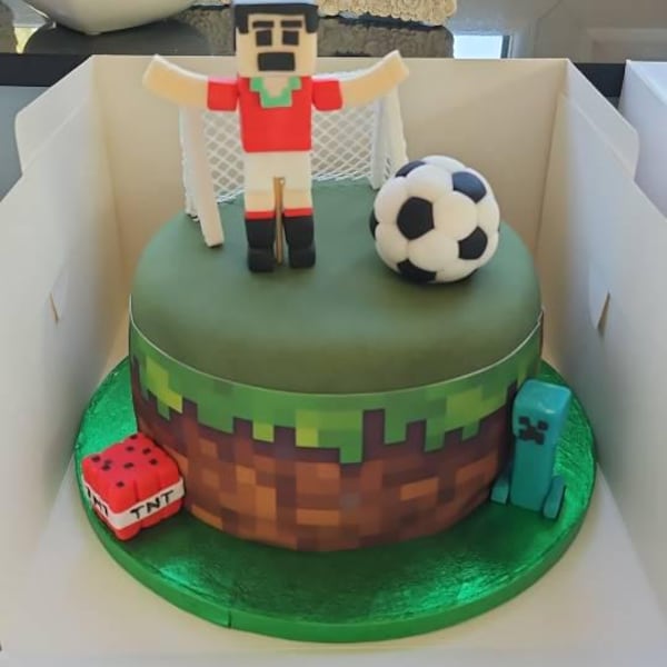 DOGMAN Inspired Cake Topper Petey Fondant Handmade Kids Birthday Cake ...