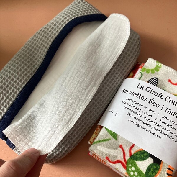 Zero Waste Handkerchiefs | Eco Friendly Hankies | White Reusable Cotton ...
