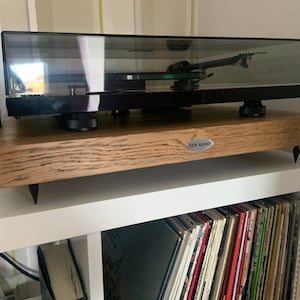 Bespoke Handmade Solid Oak Hi-fi Isolation Platform Plinth Speaker ...