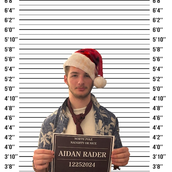 Mugshot Backdrop Sign, Mugshot Background, Photo Booth Background ...