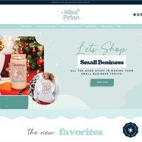 Shopify Theme Template - Pastel Colorful Boutique Design - Enchanting Shopify Website Template ...