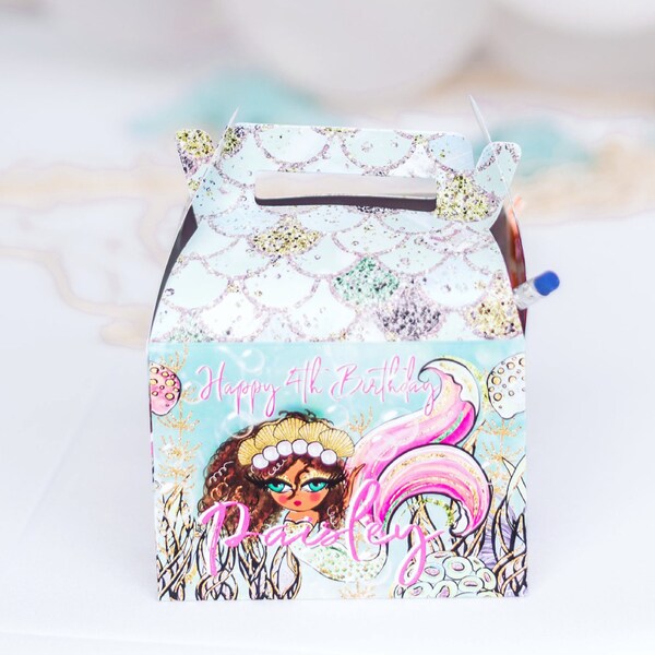 Pick Your Theme Party Favor Boxes - Etsy