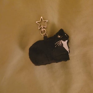 Maxwell Cat Keychain Plush - Etsy