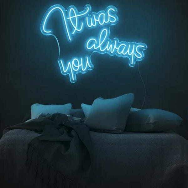 Angel Wings Neon Sign, Custom Wall Decor, Led Neon Lights Room Decor ...