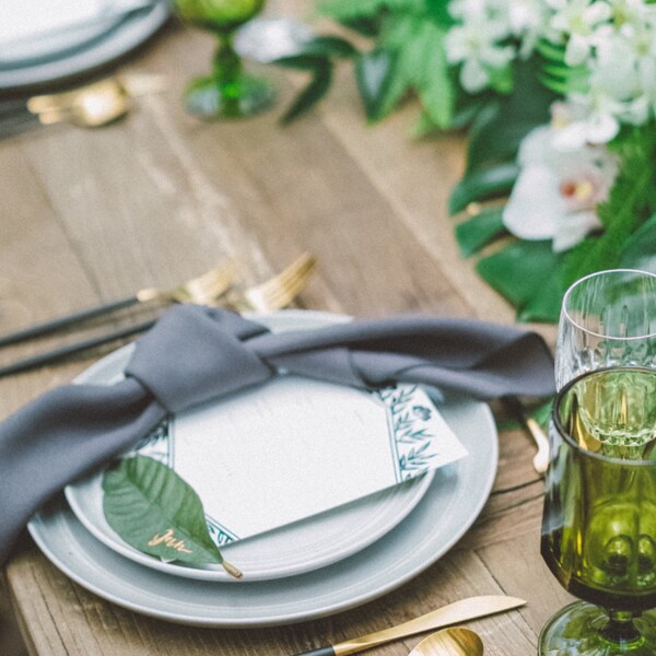 Calligraphy Table Runner - Etsy