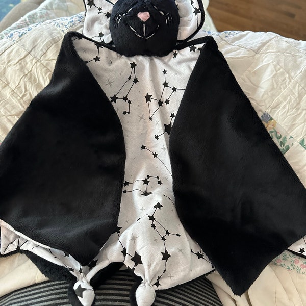 Baby Bat Security Blanket, Bat Comforter, Animal Blanket, Plush for ...