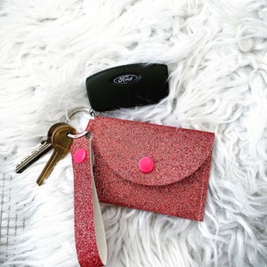 Keychain Coin Purse SVG Bundle, Keyring Coinpurse Template, Clutch ...