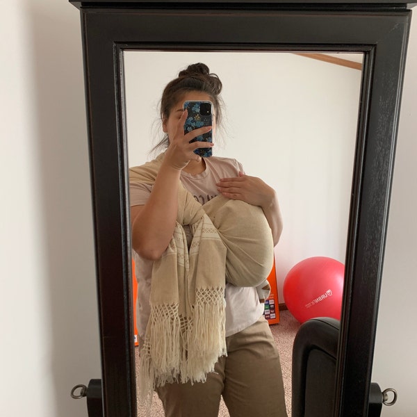 Mexican Rebozo for Natural Birth, Belly Binding, Babywearing, Ideal for ...