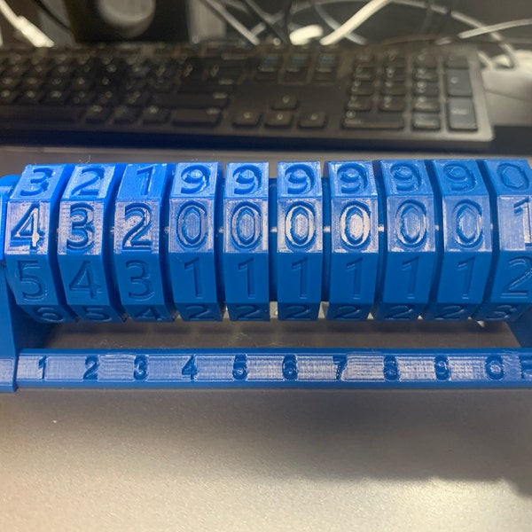 3d Printed Customizable Cryptex/puzzle Box (multiple Sizes, Letters and ...