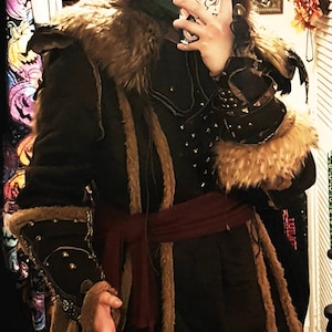 Mystic Healer Cloak 3 Layered Woollen Cloak in Teal With - Etsy UK