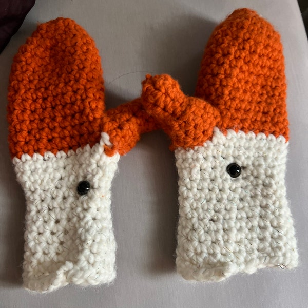 Goose Mittens - Custom Size - Crochet Pattern Instant Download - Etsy