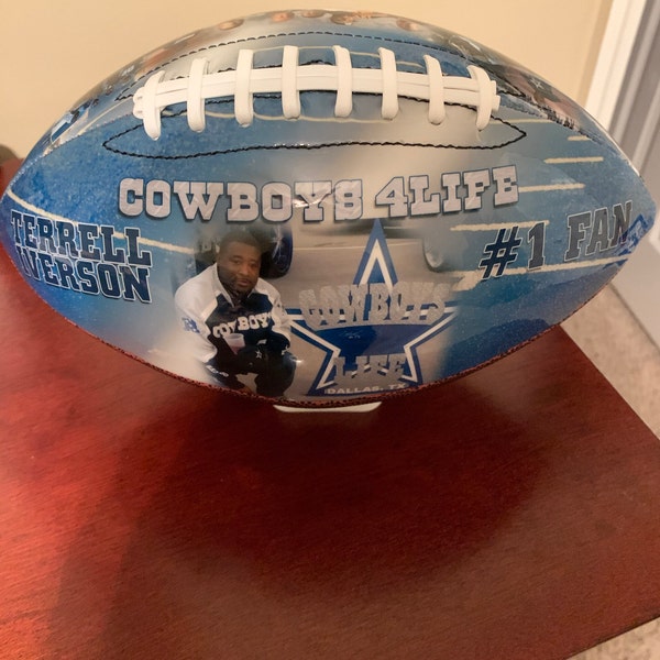 Personalized Football - Custom Football Gift, Senior Football Gift ...