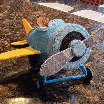 PDF Pattern to Make a Felt Airplane. - Etsy