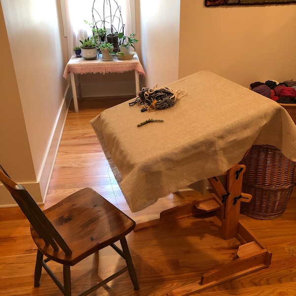 Rug Hooking 24" X 24" Oak Floor Stand - Etsy