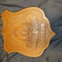 RCMP Wooden Badge - Etsy Canada