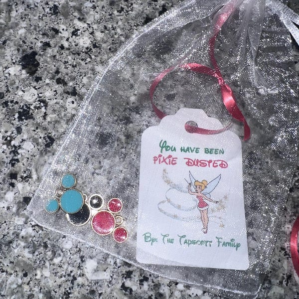 Pixie Dust Gift Tag, Pixie Dust Cruise, FE Tag, Pixie Dusting Disney ...