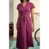 The "jasmine" Dress | V-neck Wrap Dress With Flare Sleeves PDF Pattern ...