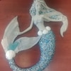 Seashell Wall Mermaid-mermaid Art Sculpture Statue coastal Nautical ...