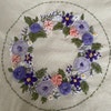 Floral Window Embroidery Pattern, Beginner Hand Embroidery, Beautiful ...
