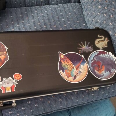 Godzilla King of Monsters 5 Inch Vinyl Sticker & Kaiju - Etsy