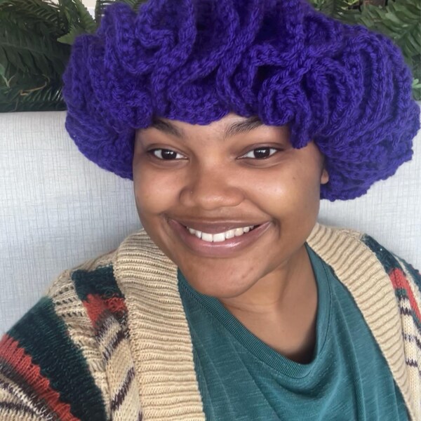 Crochet Ruffle Appa Hat: Custom - Etsy