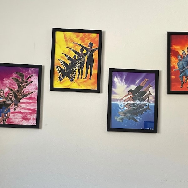 ANIMORPHS #17: THE UNDERGROUND Art Print, Signed and Numbered by the ...