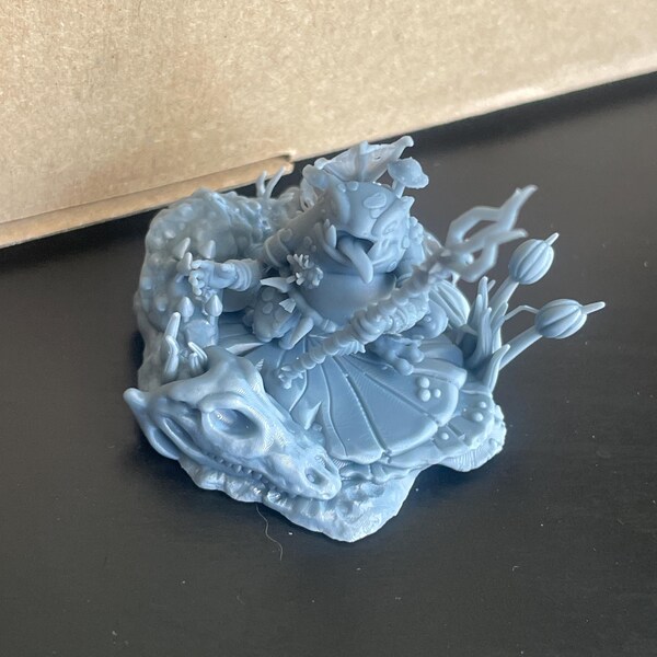 Orc Grozler Hang - Tabletop Dnd Miniature - 28 Mm, 32 Mm With Matching ...