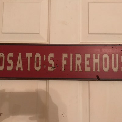 Family Firehouse Sign, Custom Fireman Sign, Fireman Sign, Firefighter ...