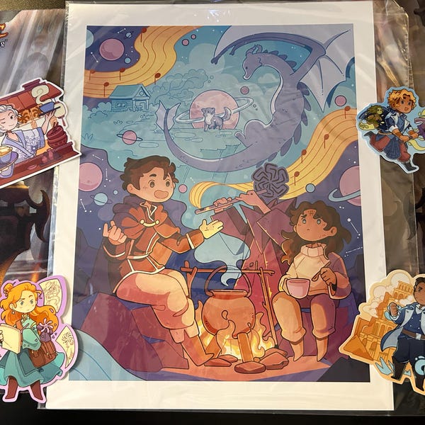 Design Cosmere Sticker, Yumi and the Nightmare Painter - Etsy