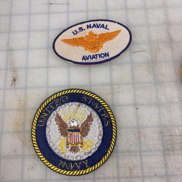 US Navy Design Pack - 9 Machine Embroidery Designs - Etsy