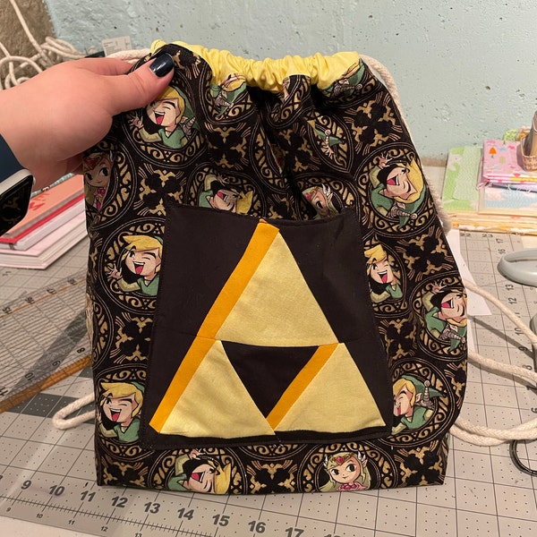 Lionel Drawstring Backpack PDF Sewing Pattern, Easy Backpack Pattern ...