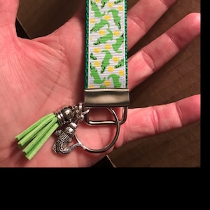 Alligator Key Fob Alligator Keychain Crocodile Key Fob Gator Wristlet ...