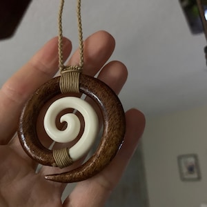 Hawaiian Symbol of Peacemaking Mpatapo Polynesian Natural Koa | Etsy