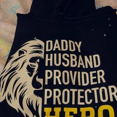 Father's Day SVG Daddy Husband Provider Protector Hero Cut - Etsy