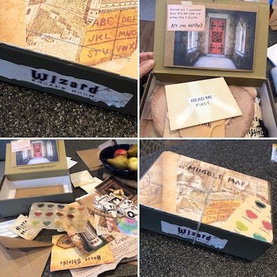 Wizard Escape Room Game. Wizard School Printable Puzzle Game. Family ...