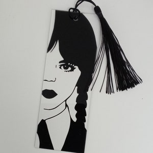 Wednesday Addams // Acrylic Bookmark, Wednesday, Book Mark,wednesday ...