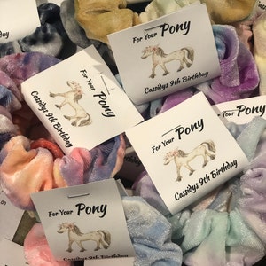 Printable Bachelorette Favor Tag for Hair Scrunchies, Personalized ...