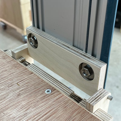 DIY Plywood Rail Hinge Plans Plus Includes Step-by-step Build Video - Etsy