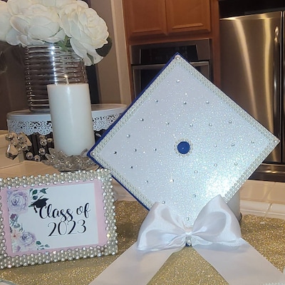 Custom Graduation Cap Topper Personalized Grad Cap Senior Class of Gift ...