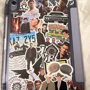 Supernatural Inspired Names/initials Carving Sticker Castiel - Etsy