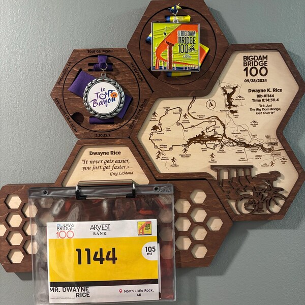 World Marathon Majors Finisher Medal Display Holder With Full ...