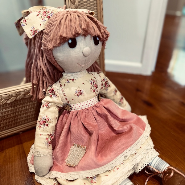 PDF - Holly Rag Doll Sewing Pattern - Instant Download - Etsy