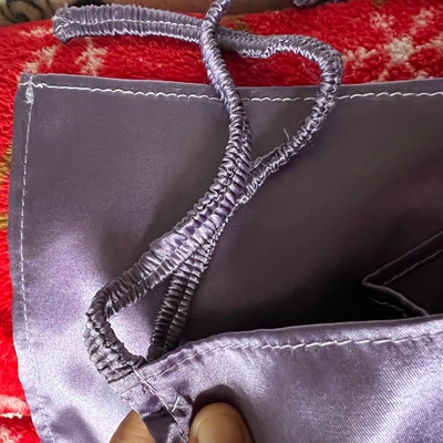 Purple Satin Single Half Niqab Elegant & Modest Veil - Etsy