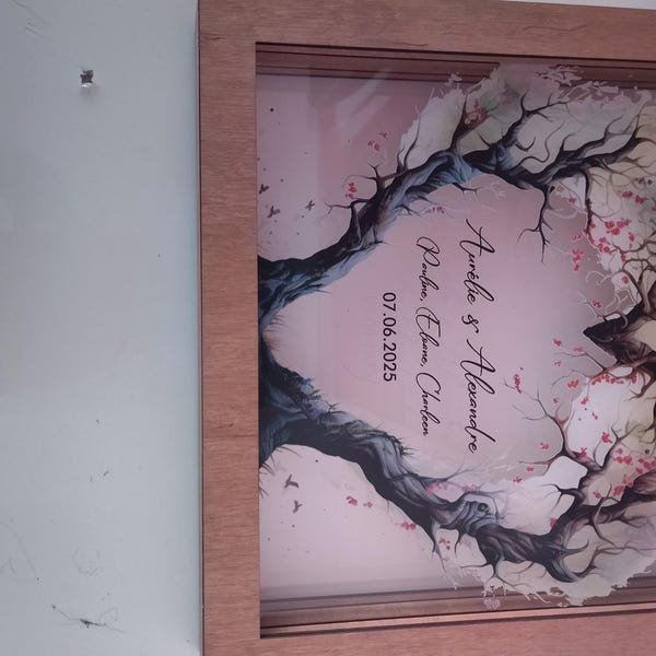 Unity Wedding Sand Ceremony Frame for Picture of Couple,wood and ...