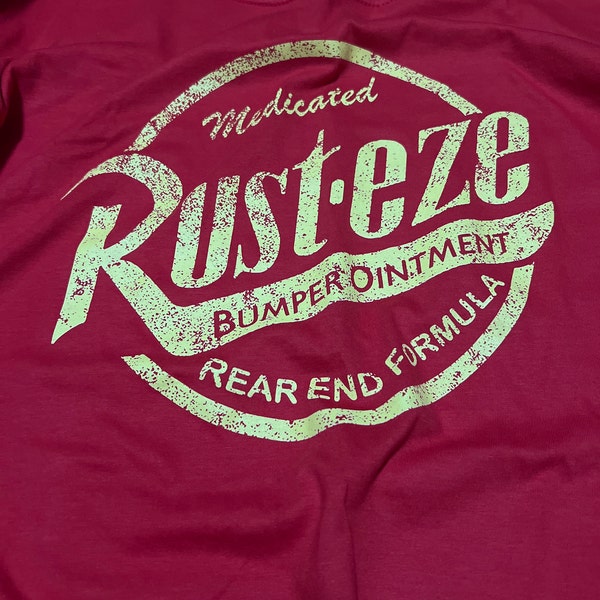 Rust-eze Cars Movie Shirt , Rusteeze Cars Land Shirt - Etsy